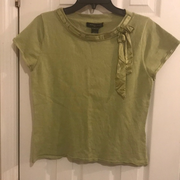 august silk | Sweaters | August Silk Short Sleeve Sweater Stretch Large ...